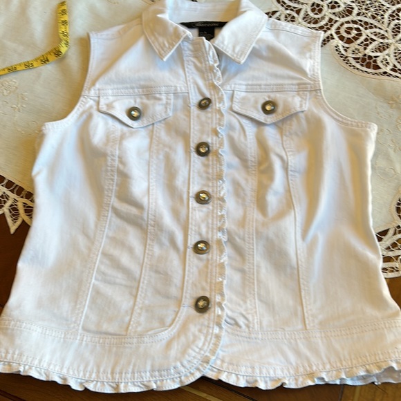Baccini | Jackets & Coats | Baccini Denin Vest | Poshmark